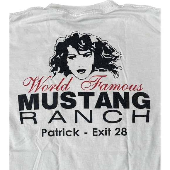 Hanes | Shirts | Vintage 9s World Famous Mustang Ranch Patrick Exit ...